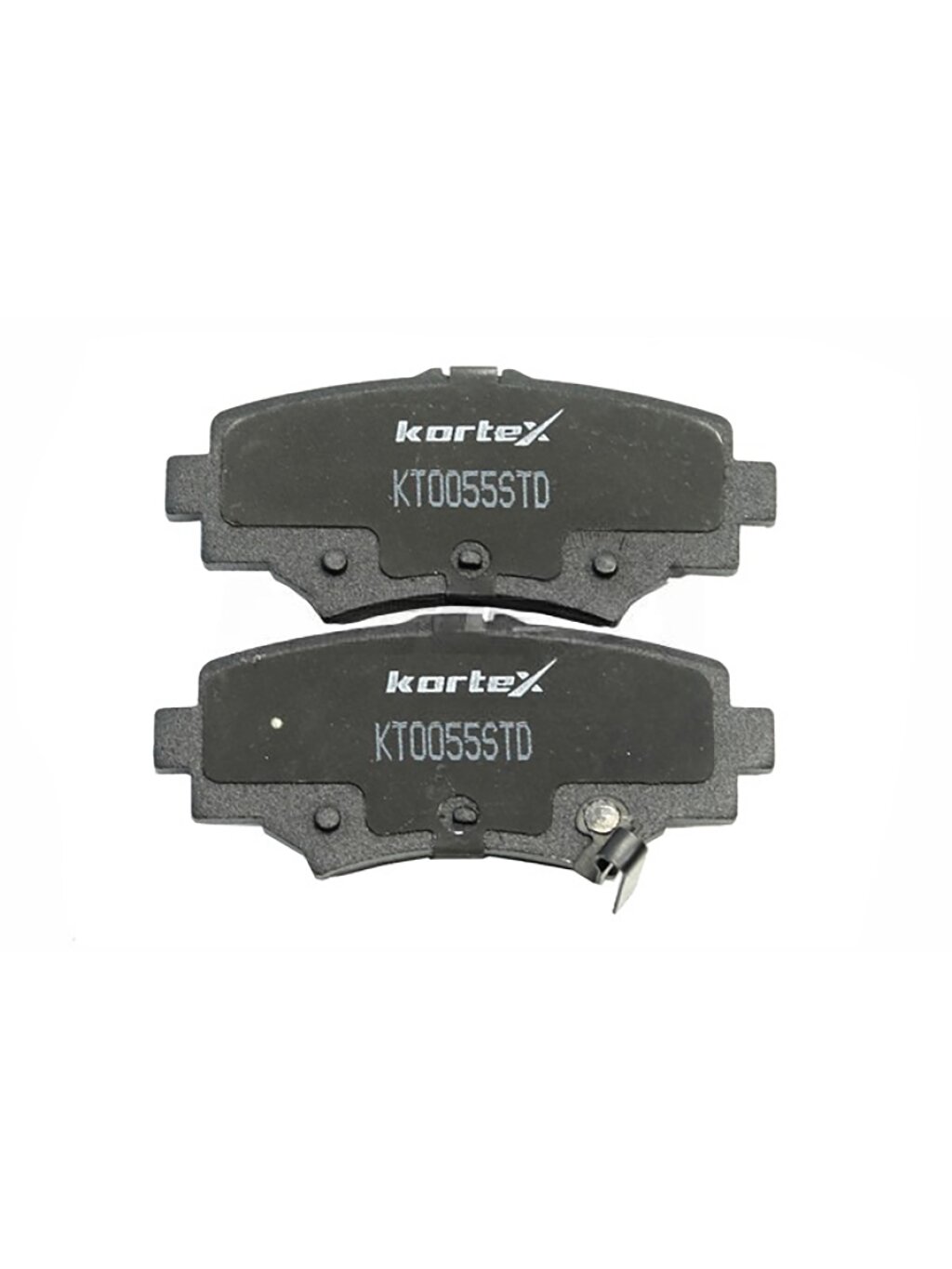 Колодки тормозные дисковые задние Kortex KT0055STD