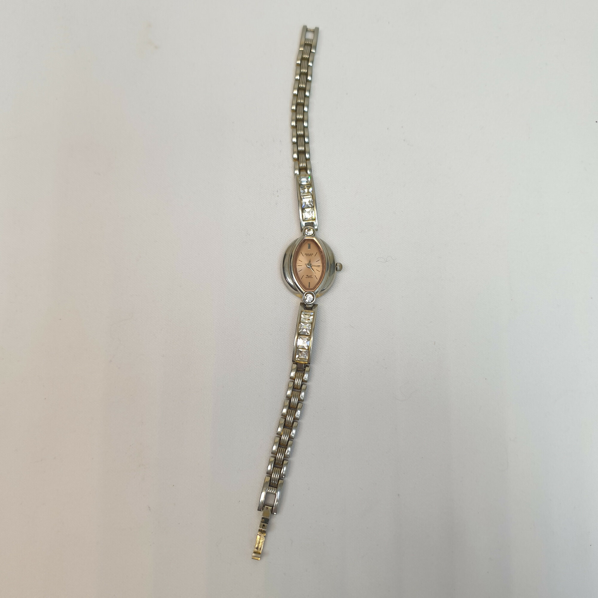 Часы женские наручные OMAX Crystal, кварцевые, рабочие, Швейцария