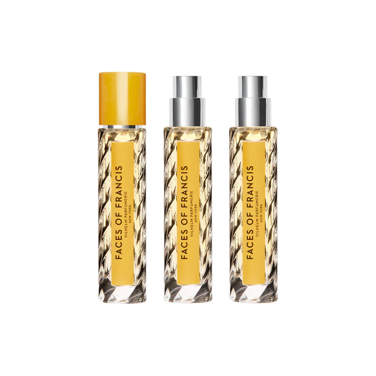 Набор ароматов Vilhelm Parfumerie "Faces Of Francis", унисекс, 3 флакона по 10 мл