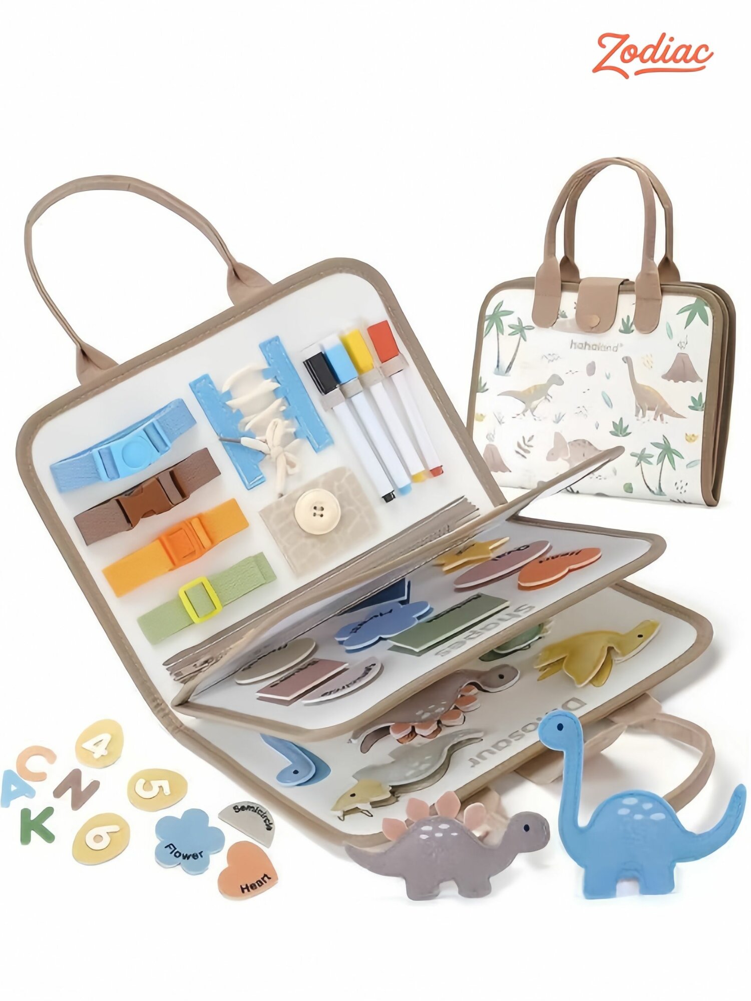 Сумка шнуровка "Русалочка", детская развивающая игрушка, книга из сенсорной фетровой ткани, доска для занятий малышей, обучение основным жизненным навыкам, подходит для детей от 1 до 6 лет.