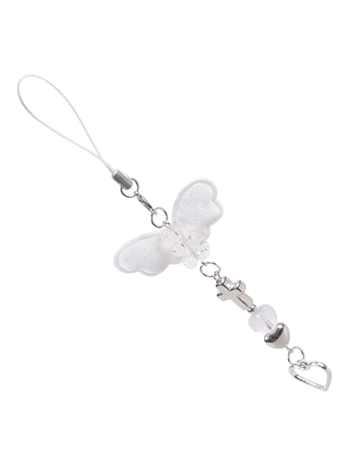 Подвеска-брелок с крестом из крыльев ангела