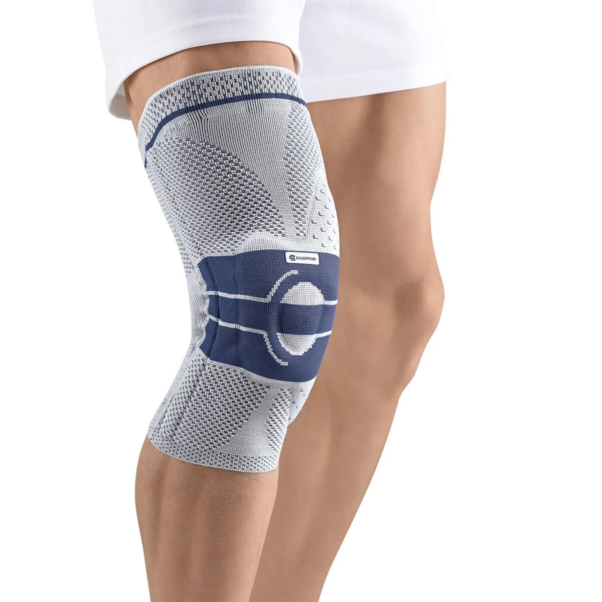 Бандаж коленный Bauerfeind GenuTrain A3, размер - 5(правый), серый