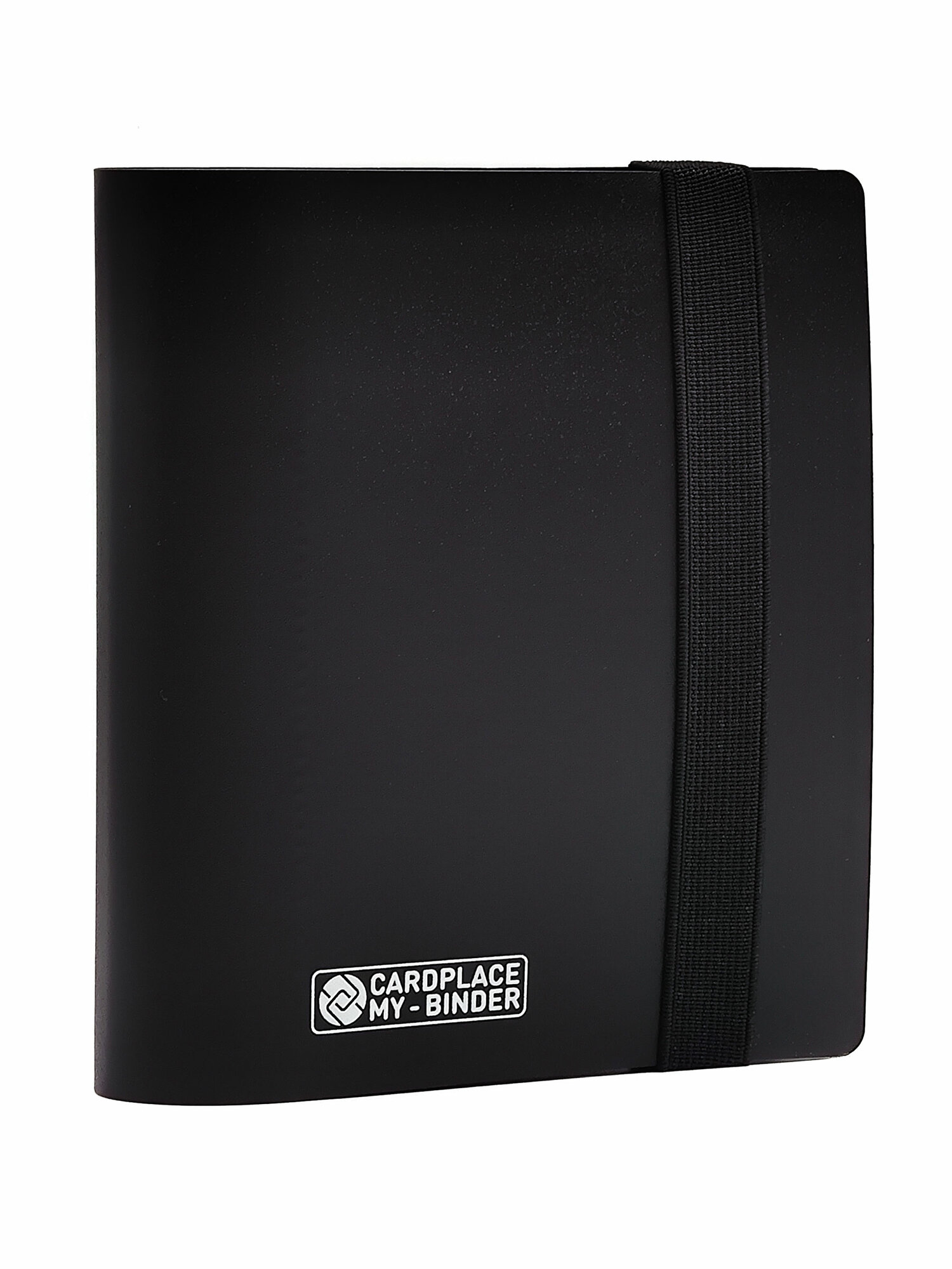 Альбом портфолио Cardplace My Binder на резинке, 2x1, черный, 20 встроенных листов - для карт MTG, Pokemon