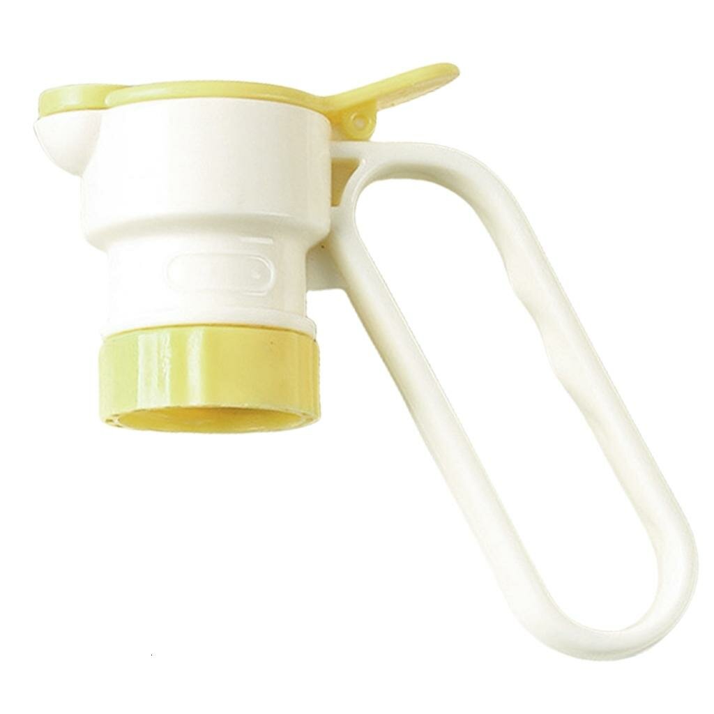 Фильтрующий воронкообразный адаптер для бутылок, Желтый