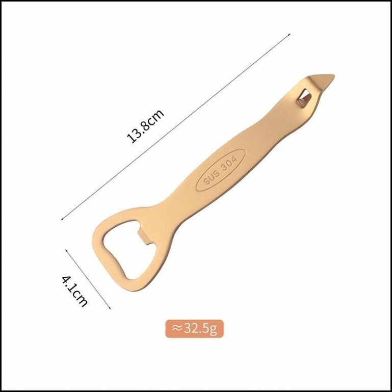 Пневматический штопор для бутылок из нержавеющей стали 304, универсальный открыватель для пива, вина и газировки, компактный и удобный для дома и пикника