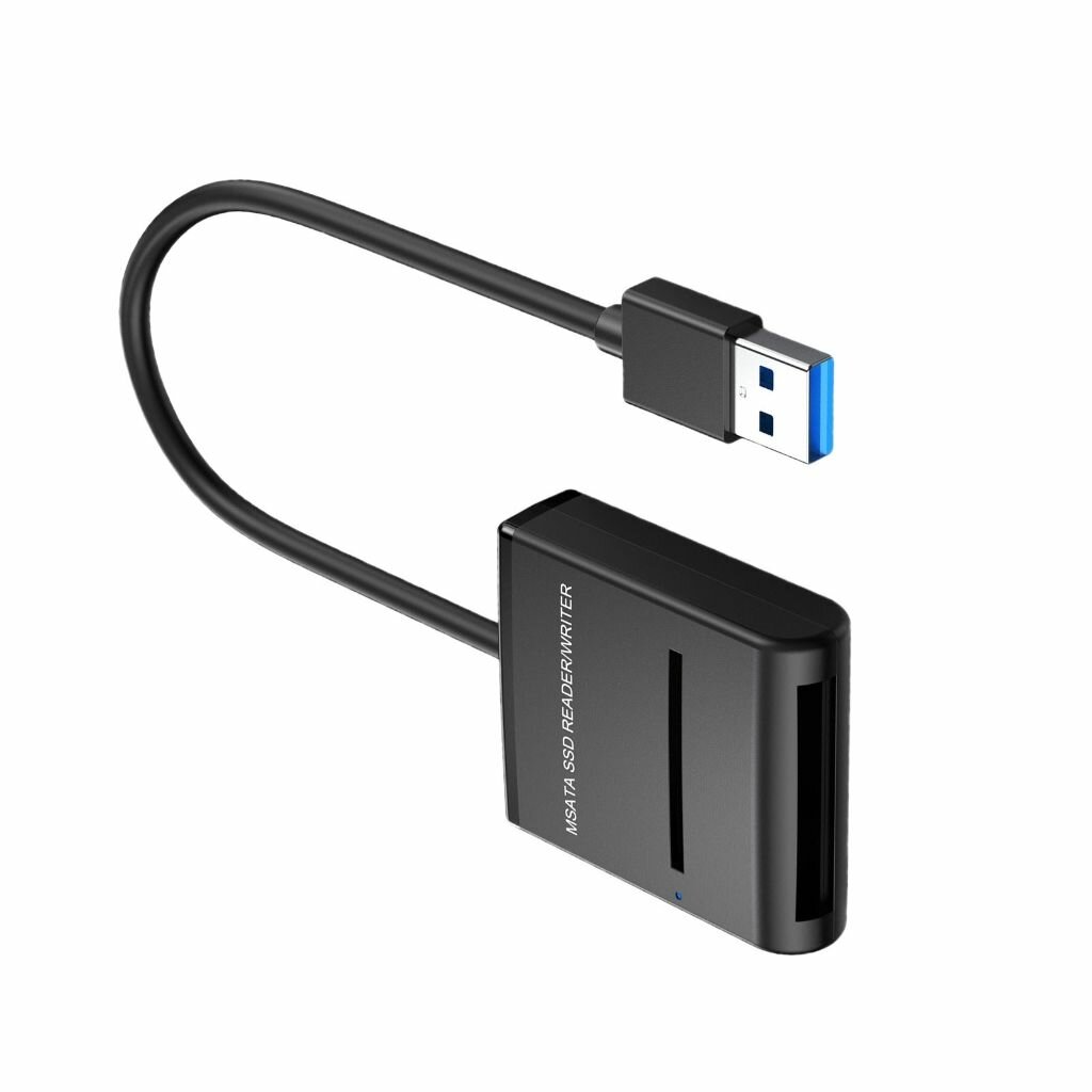 Твердотельный мобильный жесткий диск mSATA SSD box для подключения к USB3-USB