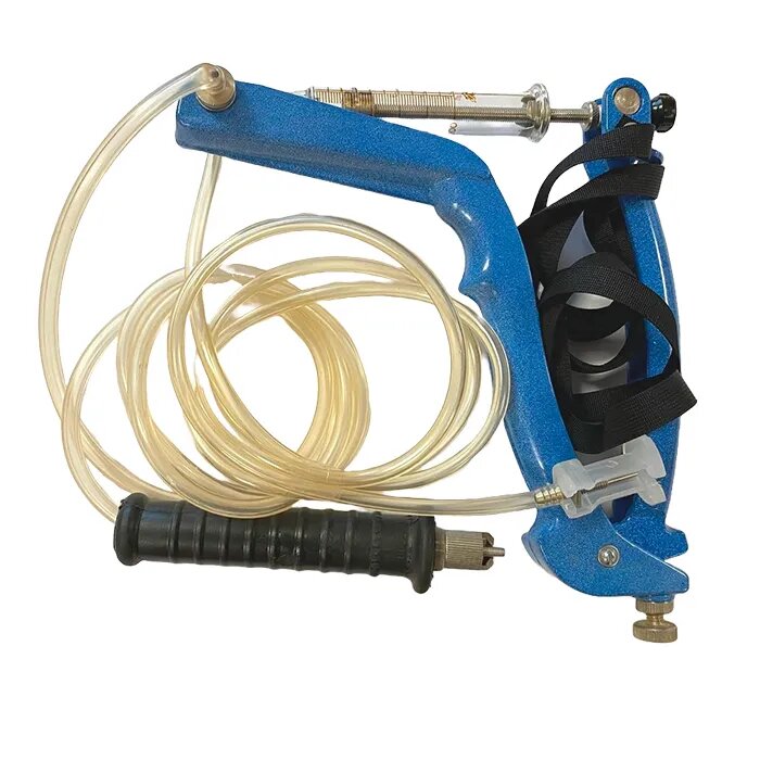 Прибор для прививок ПМП-5М, металлический корпус, полимерная колба, тип Шилова, для животных