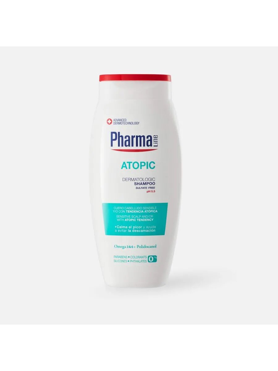 Шампунь PharmaLine Atopic для чувствительной кожи головы 250
