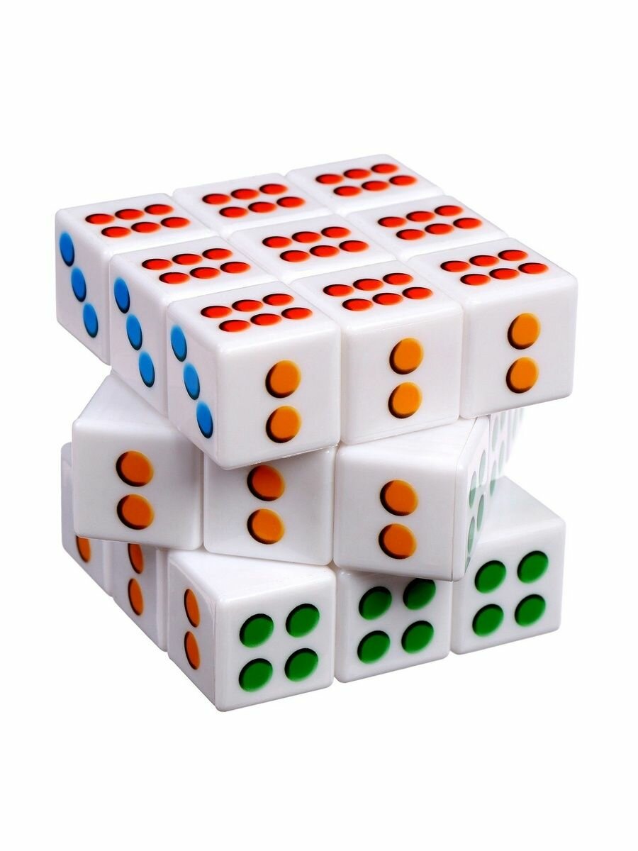 Кубик Рубика, игрушка механическая Кости, 5.55.5 см