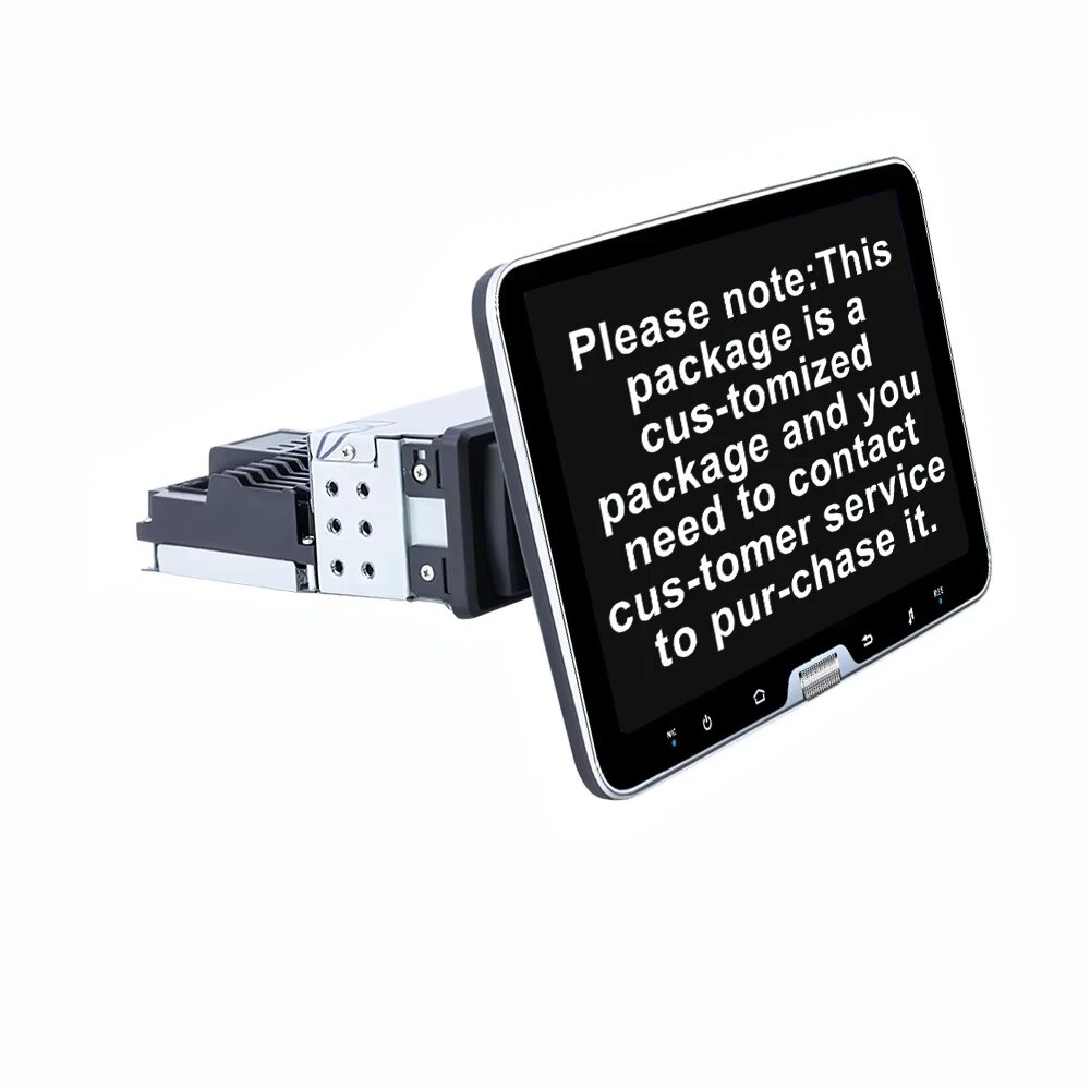 LEHX L6Pro 8Core Qled 10-дюймовое вращение 4G 1 Din Android 13 Автомобильное радио Android 6