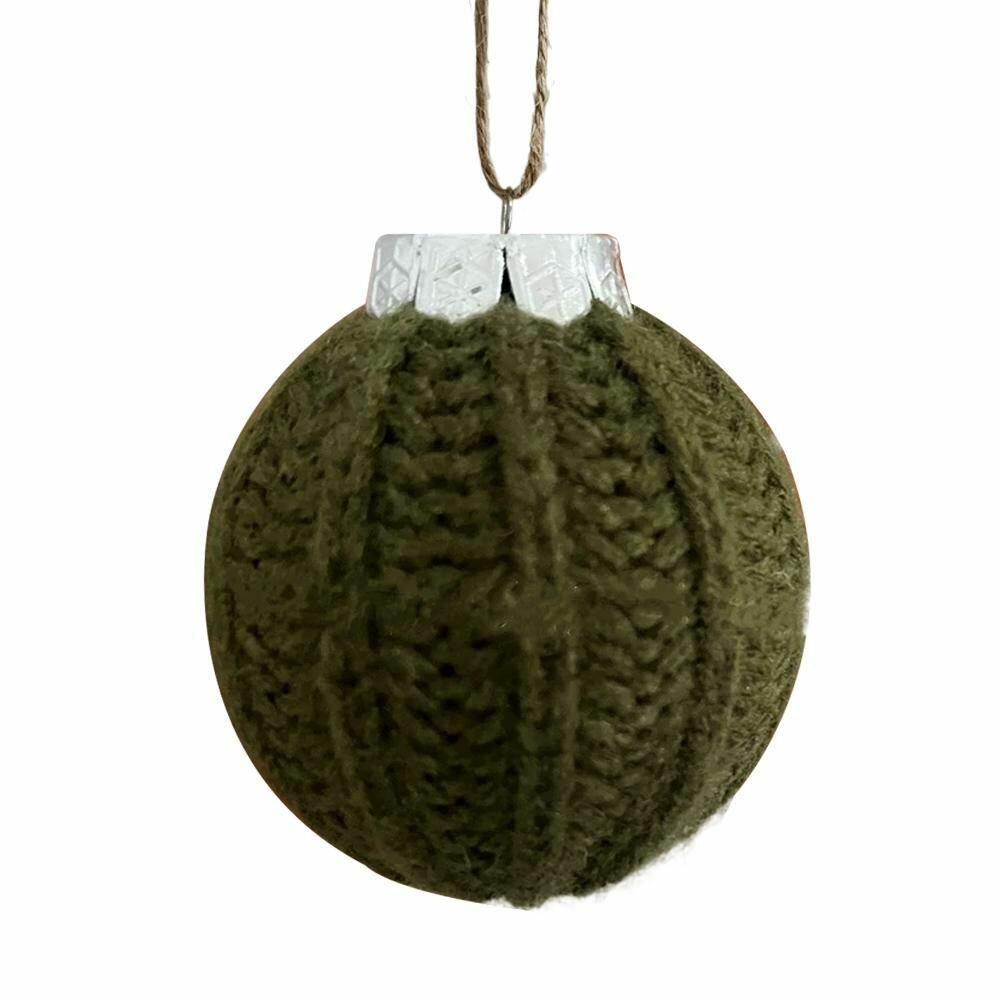 Вязаные новогодние шары крючком, вязаные игрушки на елку ручной работы