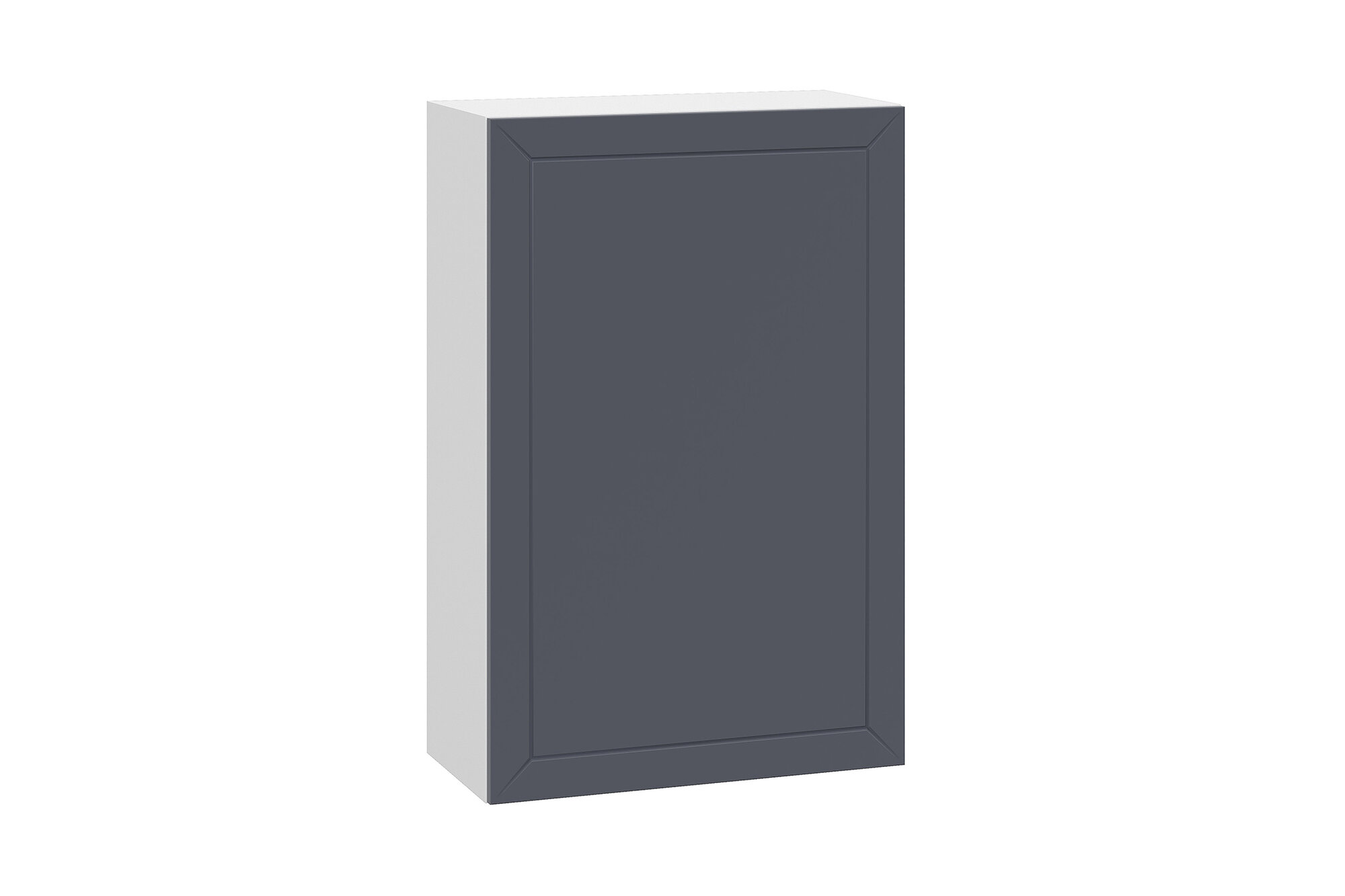 Кухонный модуль навесной Нонтон Лаорна, 60x29x91 см, 1 дверца, белый / каменный графит