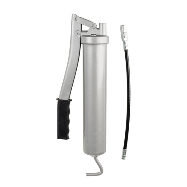 Шприц плунжерный рычажный стандартный со шлангом и насадкой Pressol, 500 мл, M10x1 12630