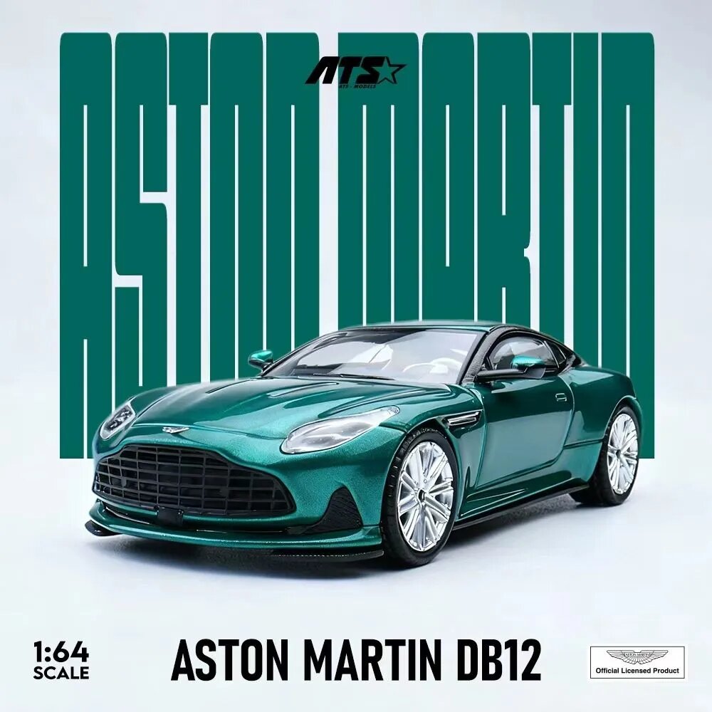 ATS Коллекционная модель 1:64 Aston Martin DB12 новая эра легендарного Гран Туризмо в детализированном исполнении