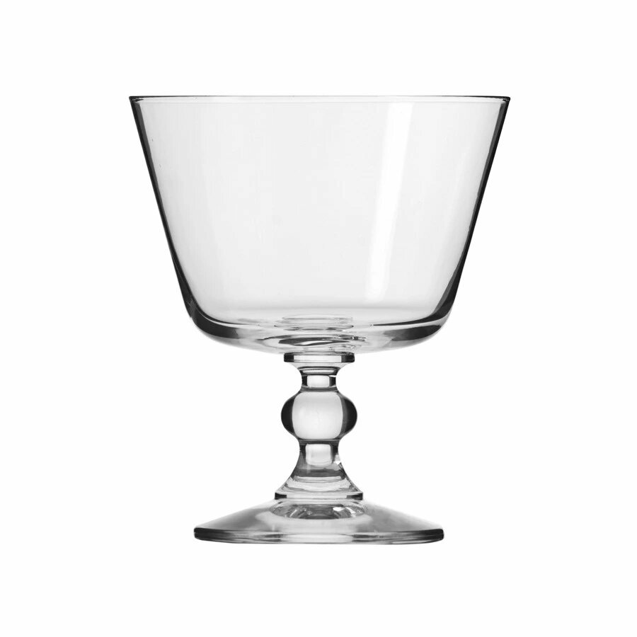 Креманка на ножке Krosno Криста 380 мл, п/к