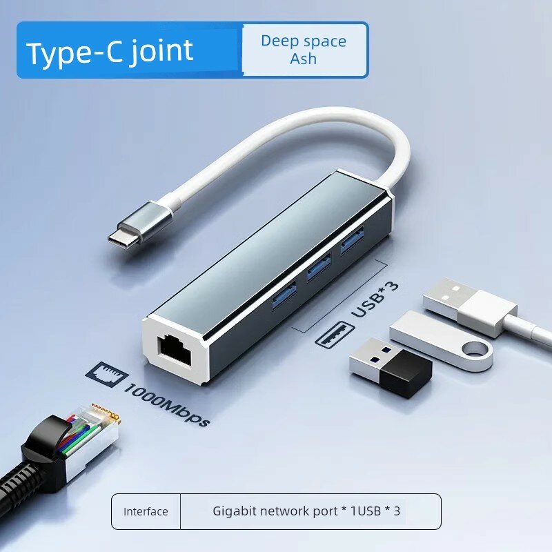 Многофункциональный USB-адаптер Type-C для док-станций Apple: MacBook Pro, MacBook Air 1, iPad, внешних накопителей,