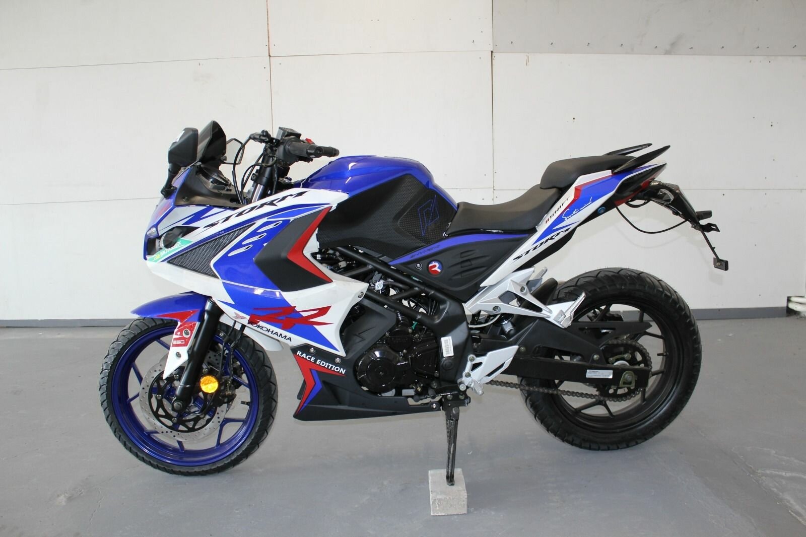 Мотоцикл RACER RC250XZR-A STORM_син (с ПТС в заводской упаковке)