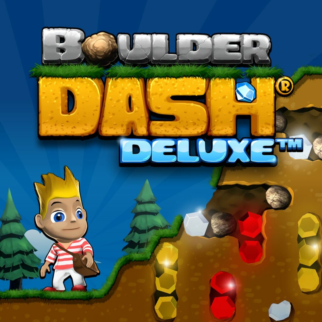 Boulder Dash Deluxe для Sony PlayStation | PS5 на русском языке | Игра навсегда | Быстрая доставка