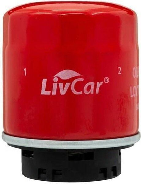 Фильтр масляный LIVCAR LCG75/3W Lada Largus V-1, 6 S015l 1.6 S0y5l, Nissan Almera V-1, 6, Terrano III V-1, 6 D10 2, 0 D10, Qashqai V-1, 5 Dci 02, 07-09, 07