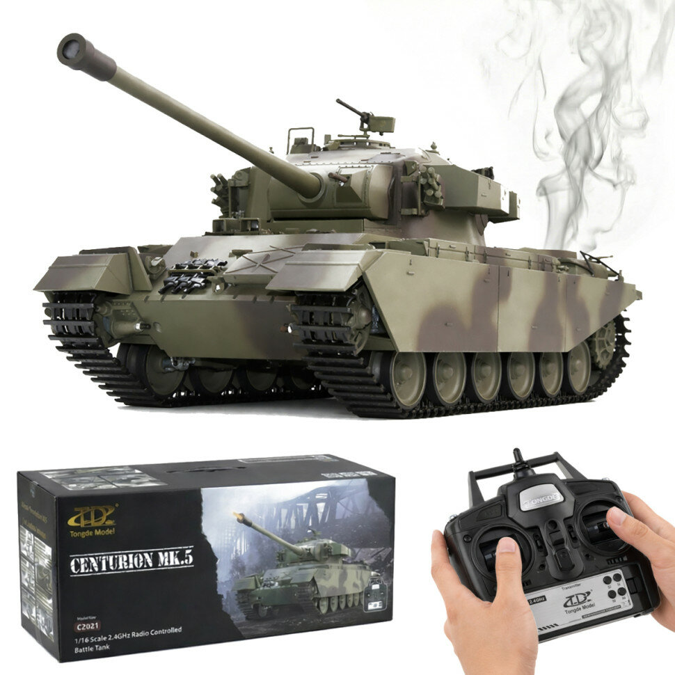 Радиоуправляемый танк CENTURION M. K.5 Camo Upgrade - TD-C2021UC