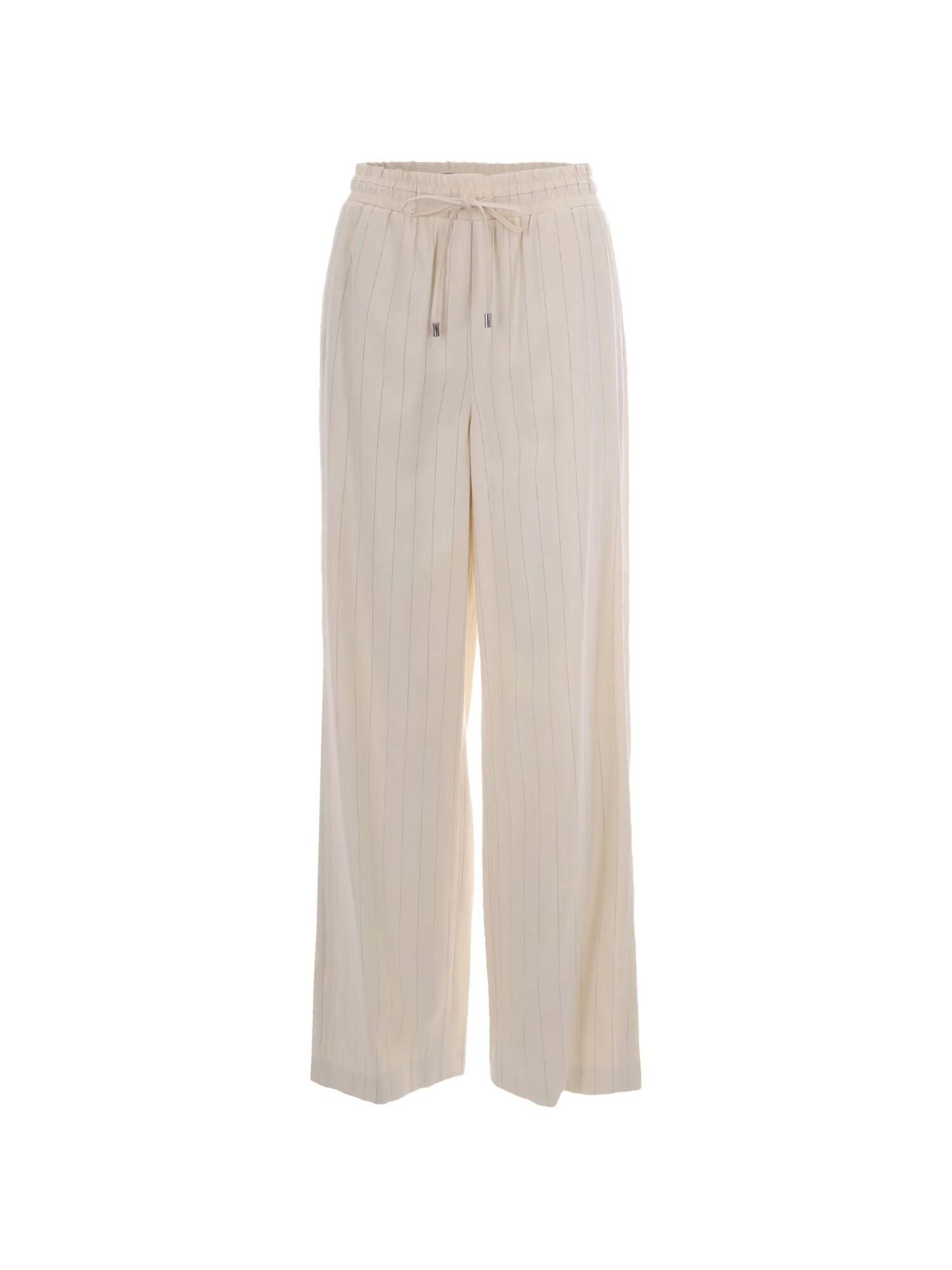 Брюки Striped drawstring trousers