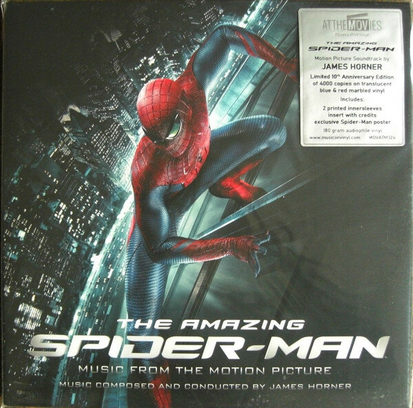 Пластинка James Horner The Amazing Spider-Man (EU/2022) 2LP M/M