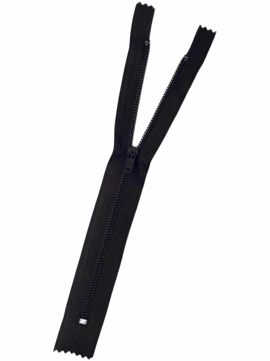 Застежка-молния брючная 18 см -10 шт