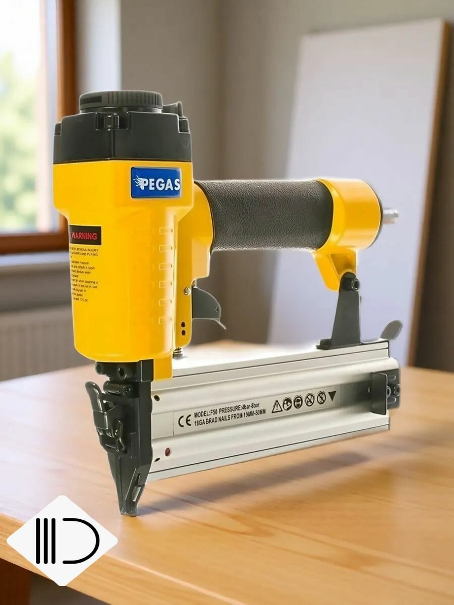 Гвоздезабивной пистолет (1017) Pegas pneumatic F50C (гвоздь 10-50 mm , 1.05x1.25mm)