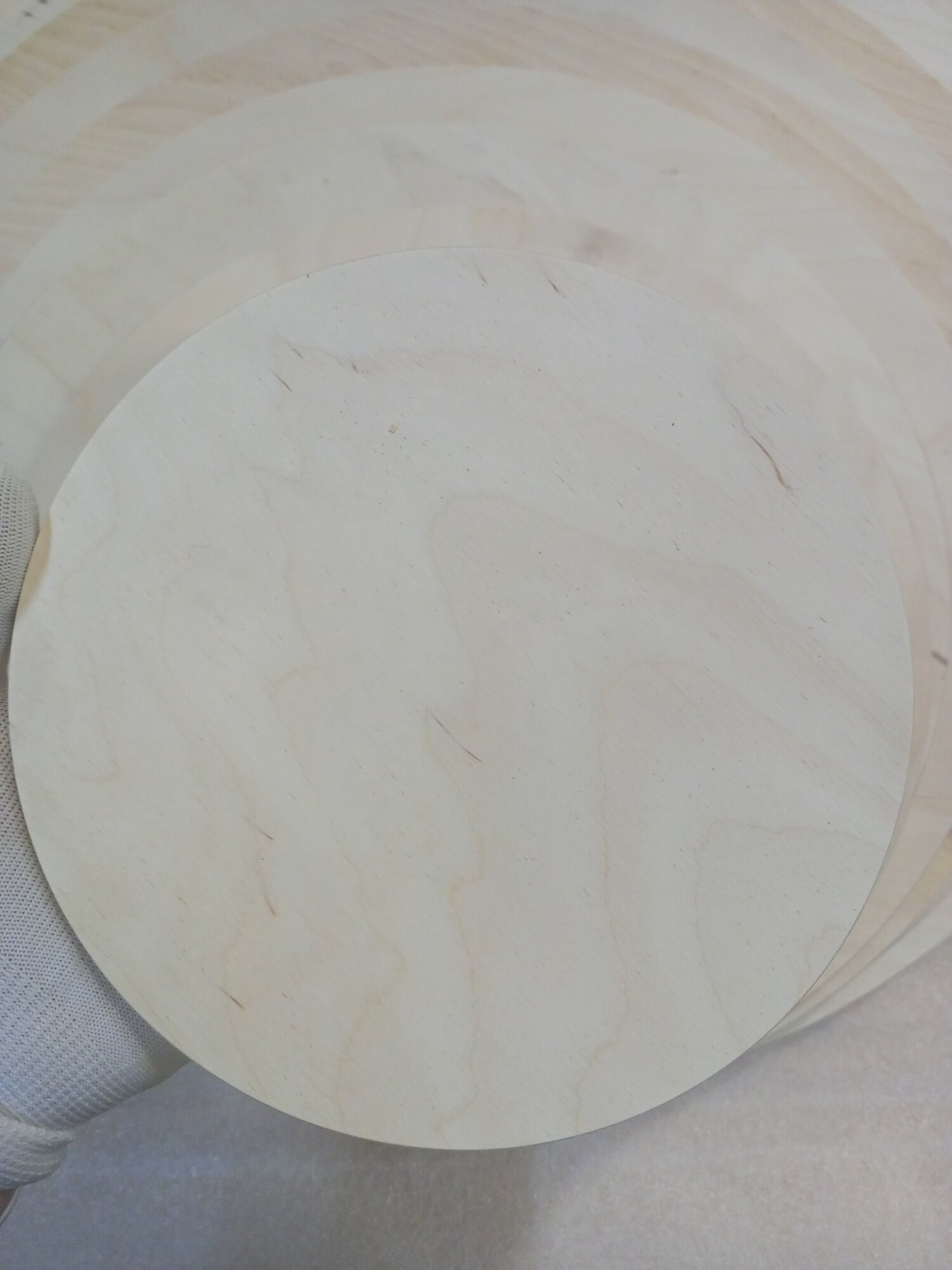 Круг фанера d25см толщина 12мм для творчества