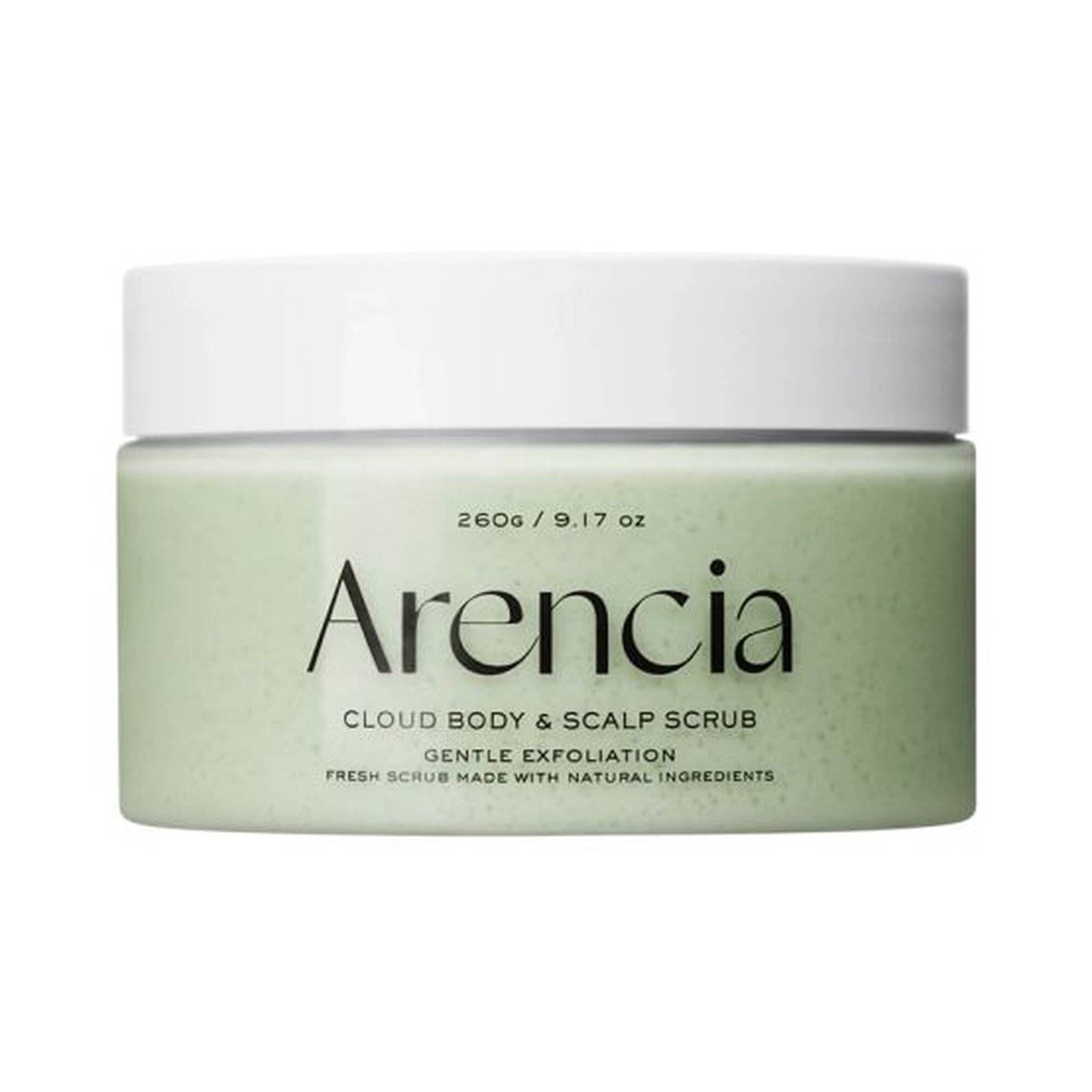 Arencia Скраб для тела и кожи головы с геранью и примулой Fresh Cloud Body & Scalp Scrub 260 г