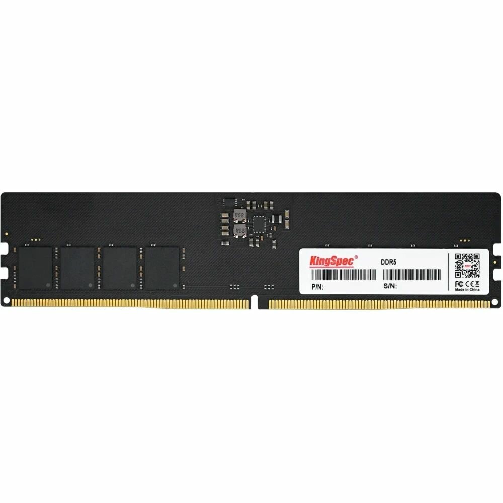 Оперативная память 16Gb DDR5 6000MHz KingSpec KS6000D5P12516G
