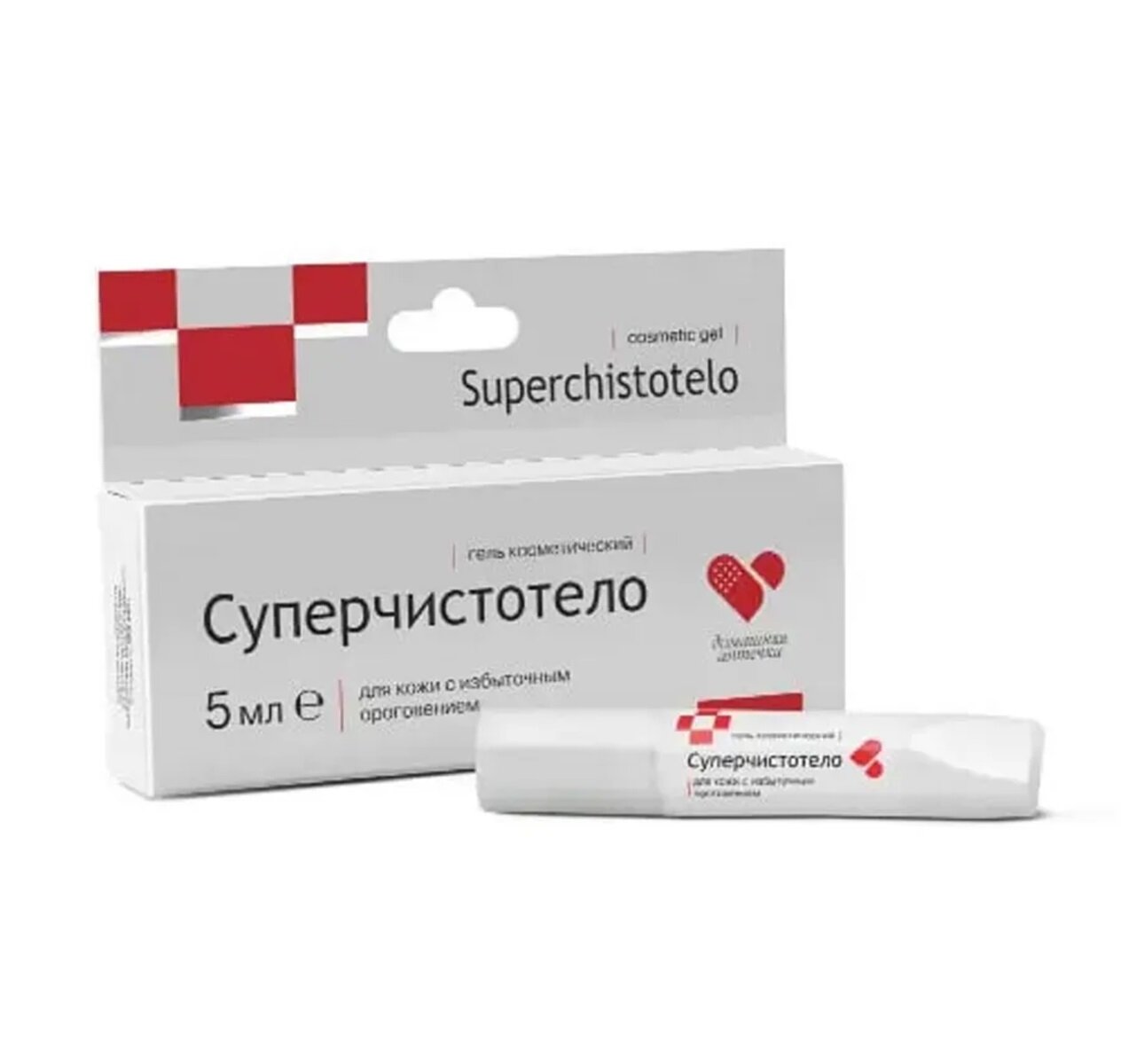 Косметический гель Две Линии "Суперчистотело", для ухода за телом, 5 мл