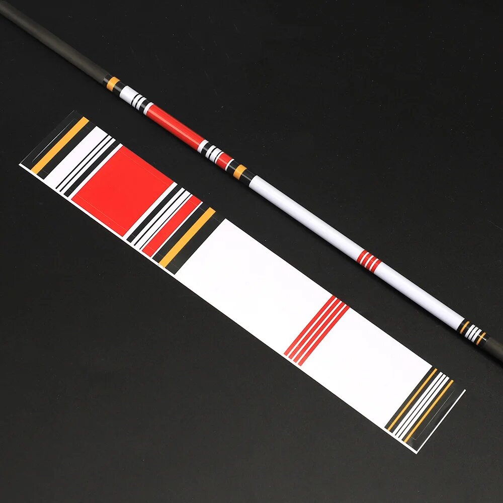 Наклейки для стрел 14 шт, 6-8 мм, стекловолокно, карбон, дерево, бамбук, алюминий