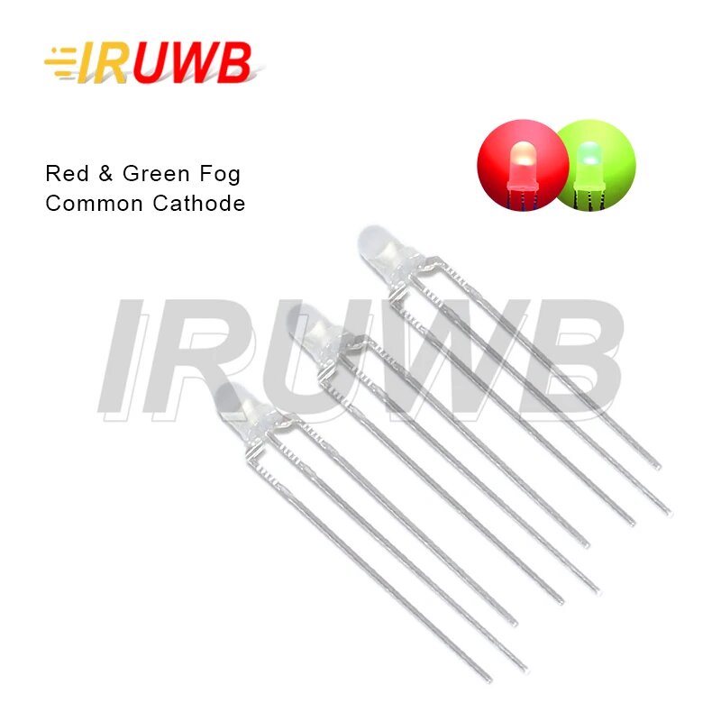 Двухцветные светодиоды F3 3мм 50шт 50pcs Type4