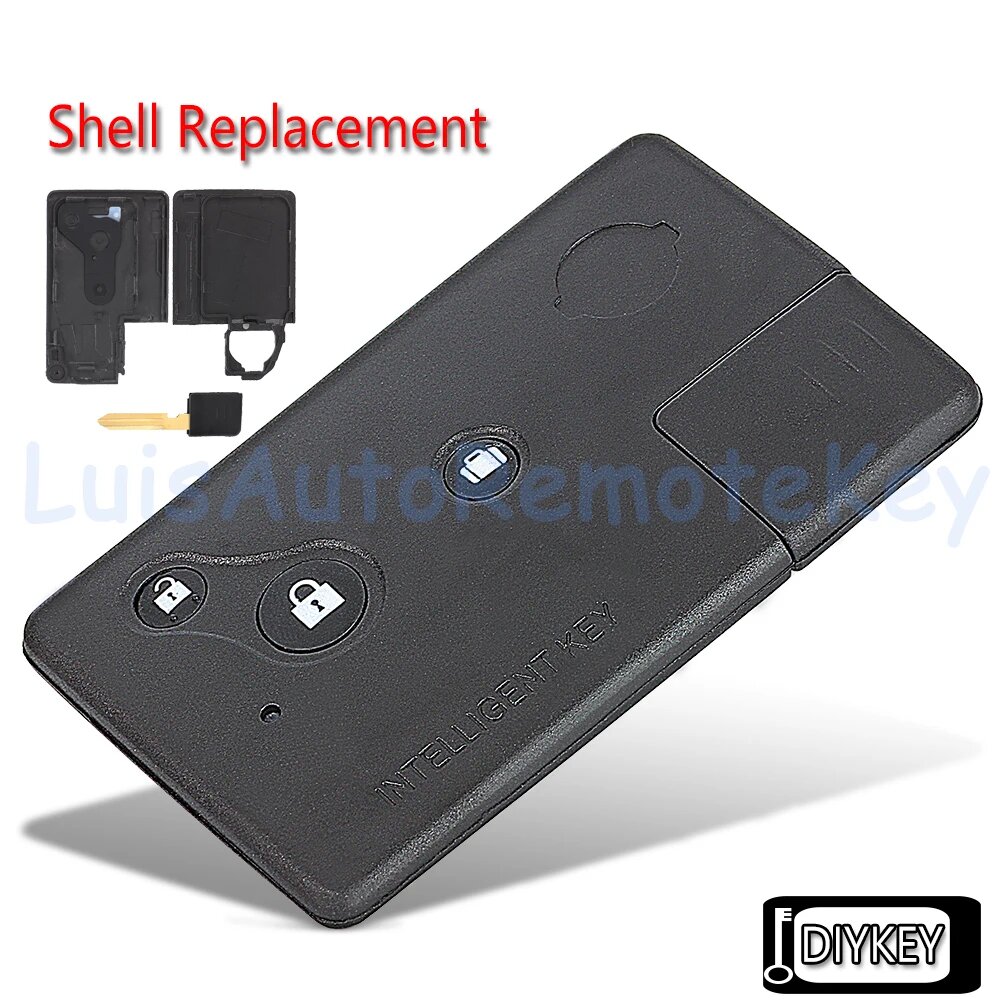 Корпус смарт-ключа с 3 кнопками для Nissan Teana (старая модель), Serena, Presage, Feana C24, TU31, J31