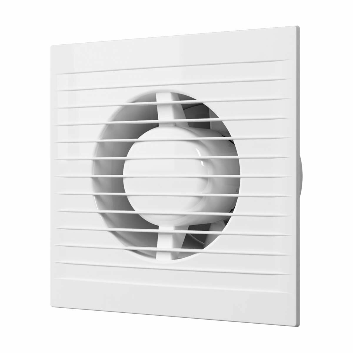 Вытяжной вентилятор ERA 100 E S C, 100 мм, антимоскитная сетка, обратный клапан, 90 м3/ч, 160х160 мм