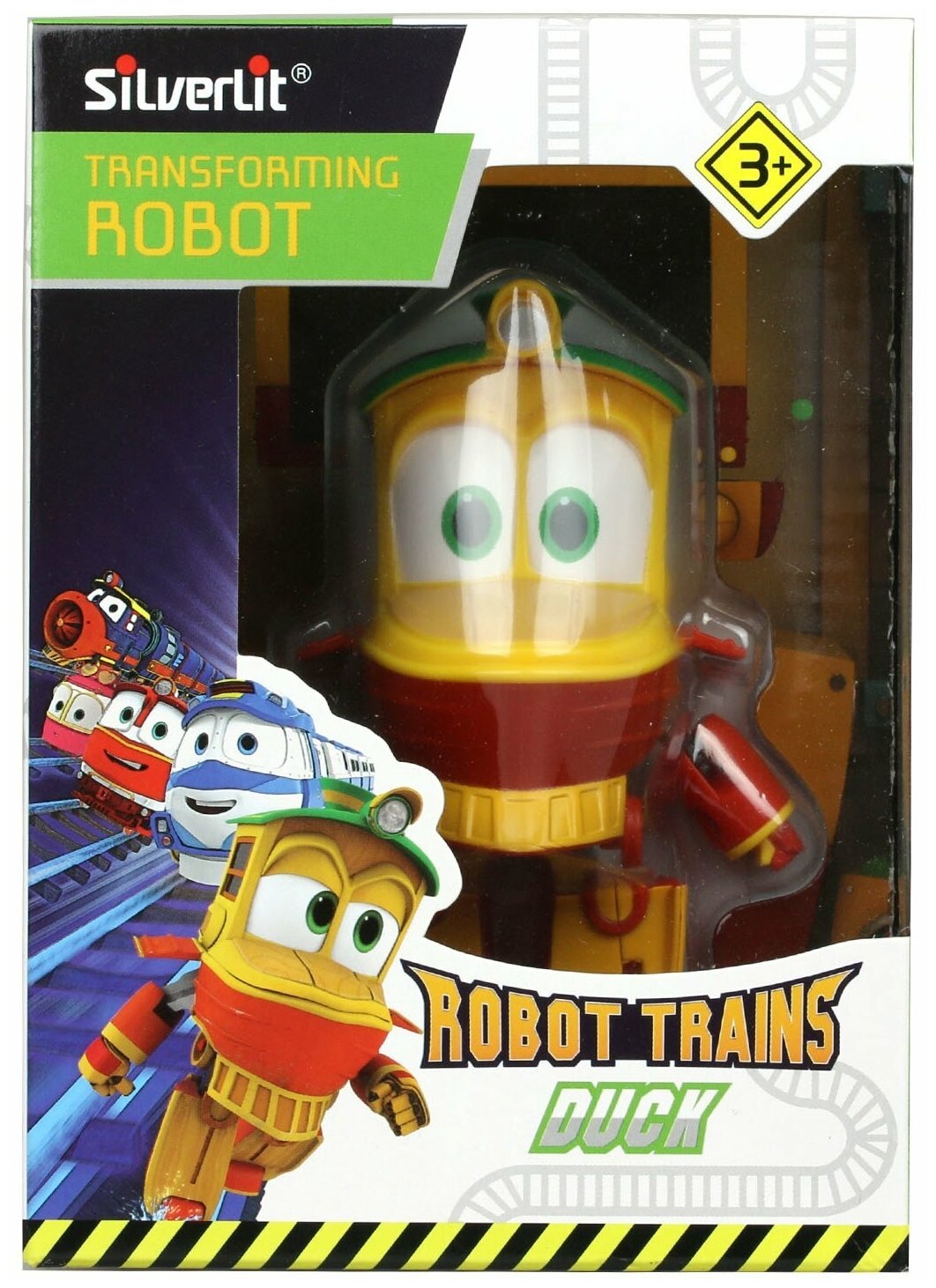 Трансформер Robot Trains Утенок Роботы-поезда 10 см, 80166