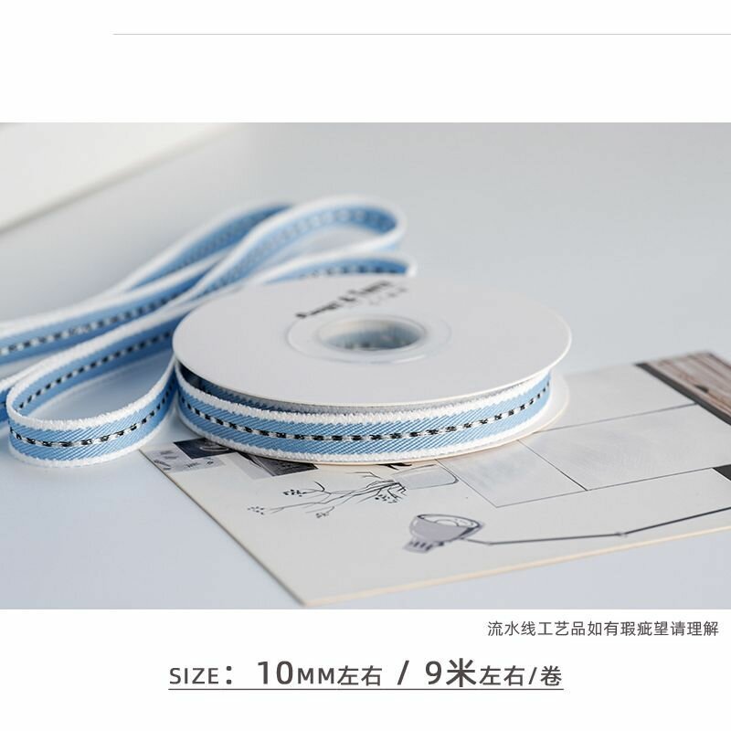 Лента из вельвета с точечным узором шириной 1 см для украшения бантиков, аксессуаров для волос, тонкая лента, лента для флористического декора, лента для самостоятельного изготовления украшений для волос.