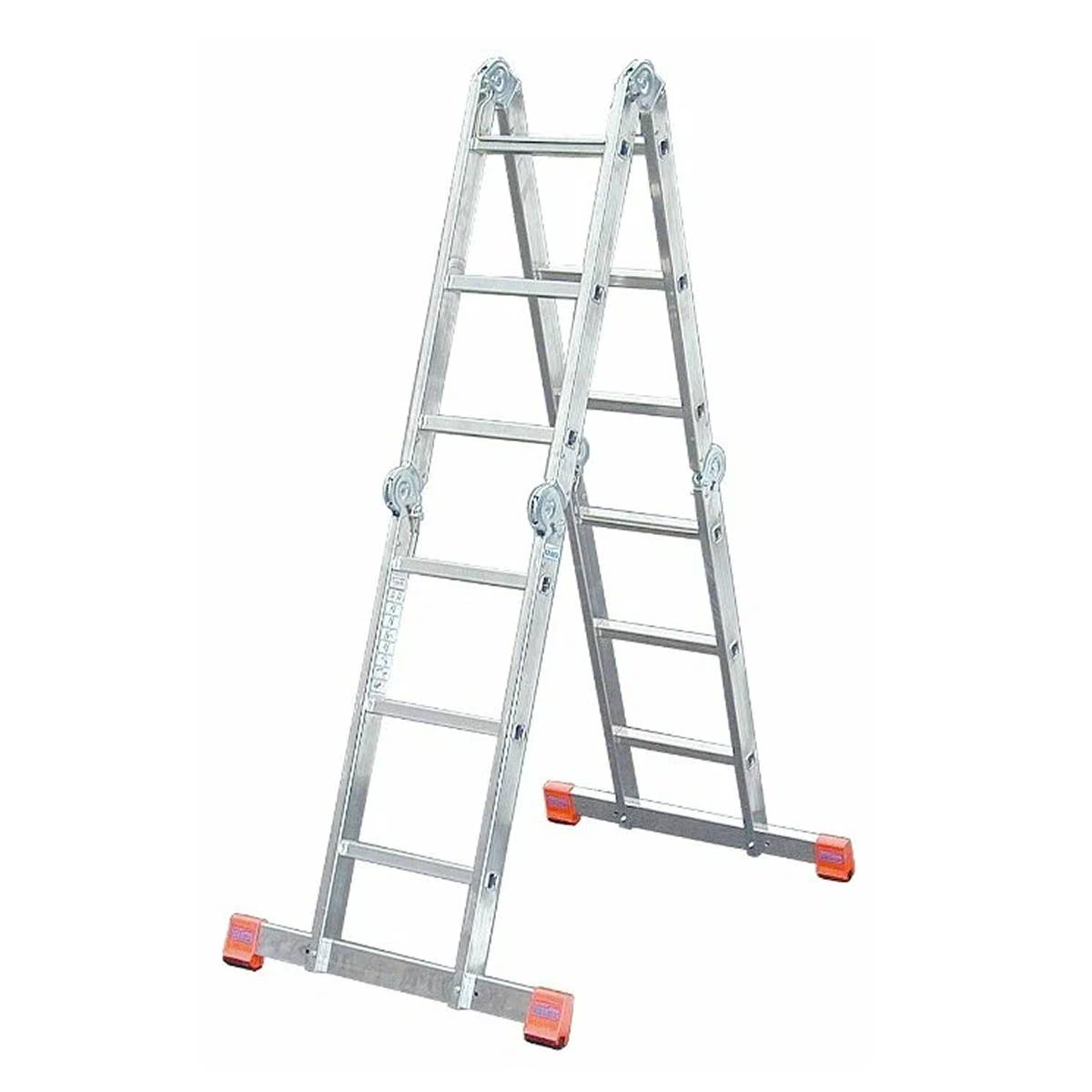 Универсальная шарнирная стремянка-трансформер Krause CORDA 085009