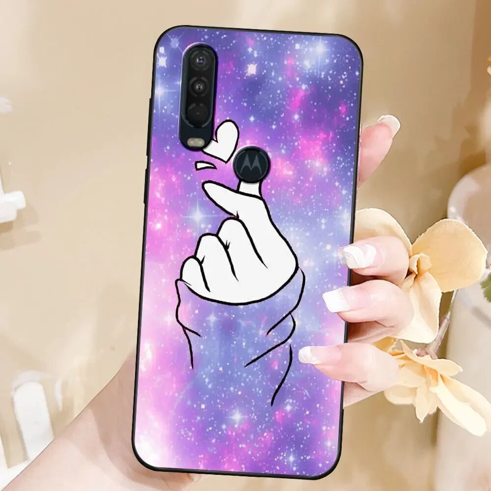 Чехол для Motorola Moto One Action, B0768, силикон