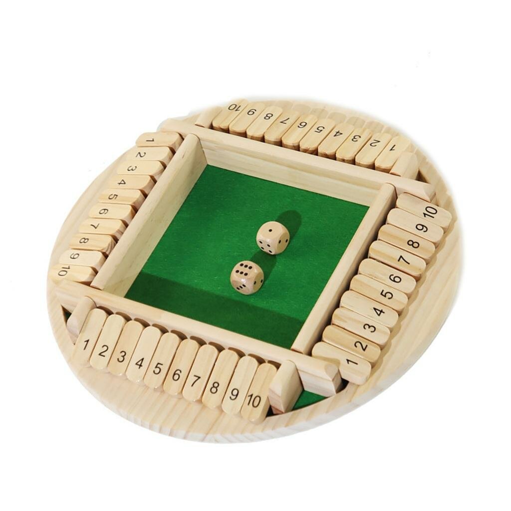 Деревянная игрушка «Двойные ставни», основной цвет