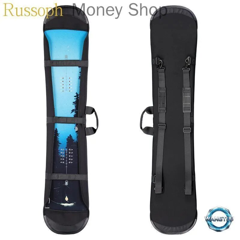 Чехол для сноуборда NAIJUE черный для сноуборда размером 135CM-165CM, полиэстер