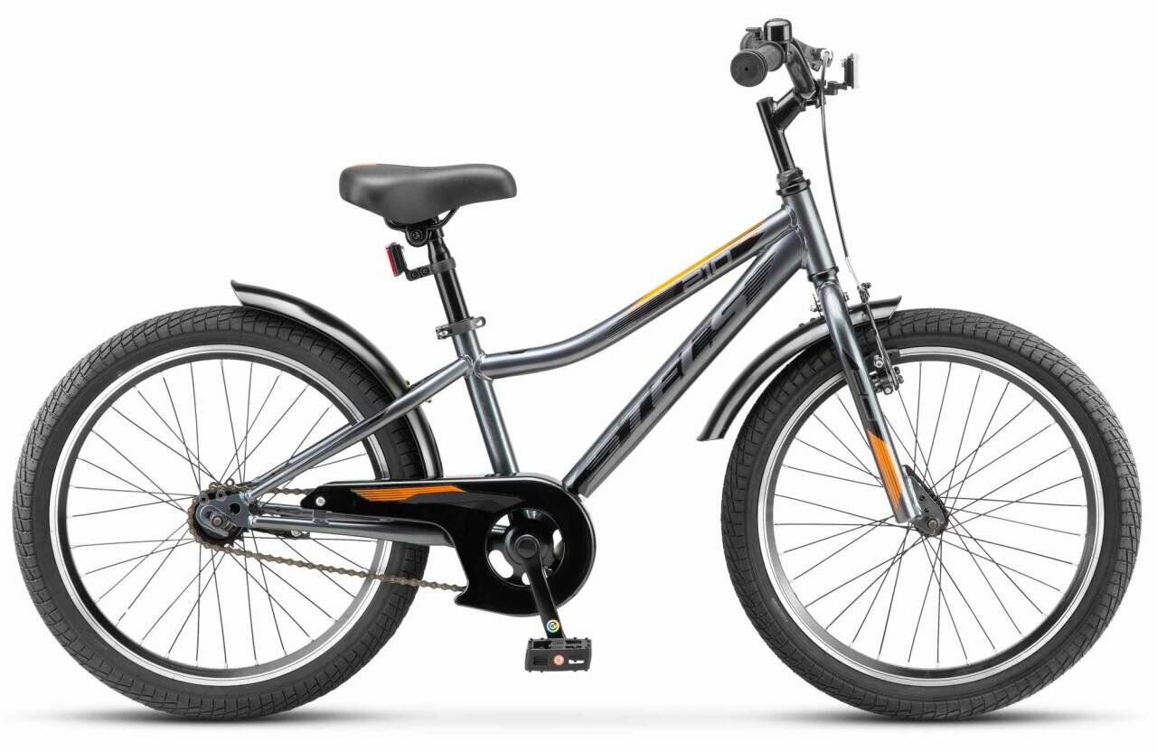 Детский велосипед Stels Turbo 210 VC Z010 (2025) 20 Серый (120-135 см)