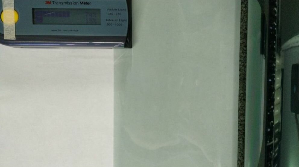 Атермальная тонировка UltraVision Sun Protection Aquamarine 80% морская волна