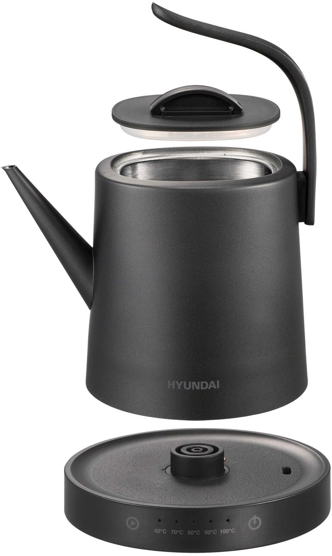 Чайник электрический HYK-S5503 (1л. металл)