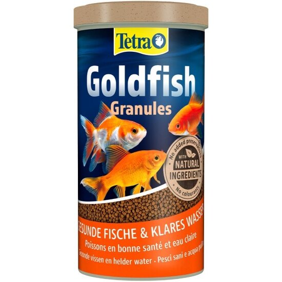Корм Tetra для холодноводных и золотых рыбок Goldfish Granules в гранулах, 1 литр