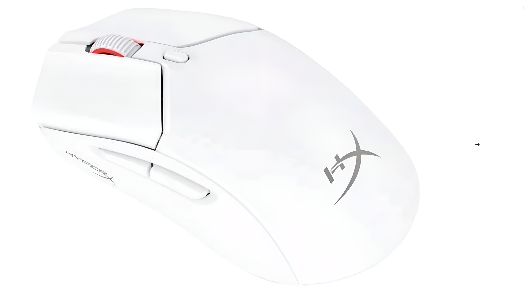 Игровая мышь HyperX "Haste II", беспроводная, 100 ч работы, сенсор 26000 dpi, 6 программируемых клавиш