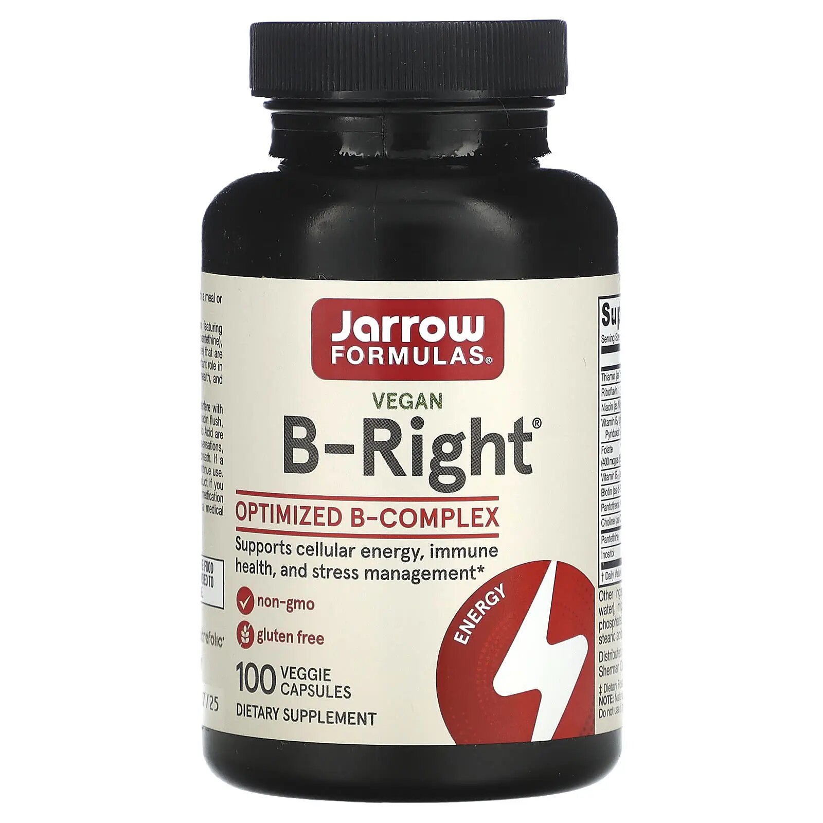 JARROW Комплекс B-Right, 100 капсул