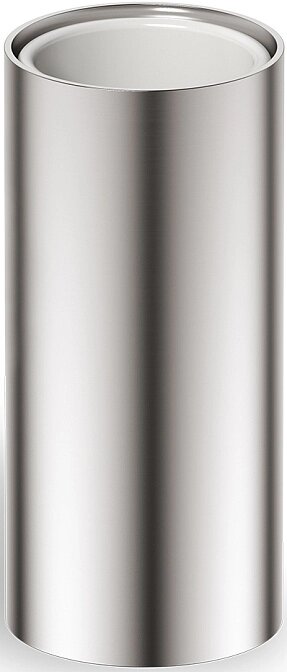 Стакан для зубных щеток Decor Walther Mikado SMB 0522576, настольный, цвет: сталь матовая