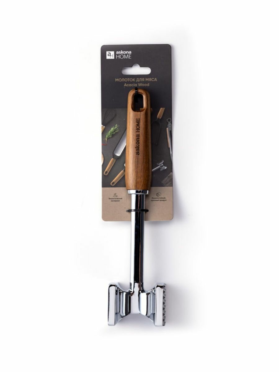 Молоток для отбивания мяса Askona Home / Аскона Acacia Wood